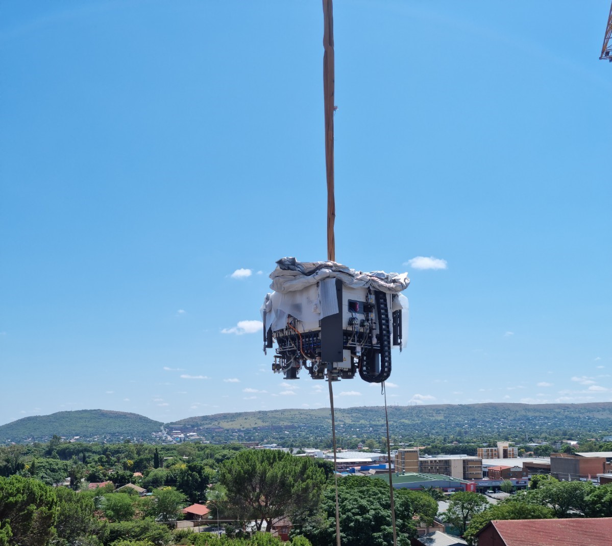 Have you already seen a flying Cyclotron? | IBA - Radio Pharma Solutions